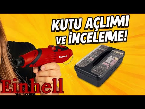 219 Parça Gravür Seti Gerçekten İşe Yarıyor mu? | Einhell TC-MG 135 E Detaylı Test