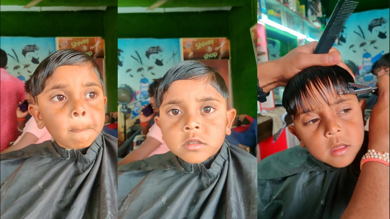 Tapeli Hair Cutting For Easy Kids Haircut tutorial - YouTube