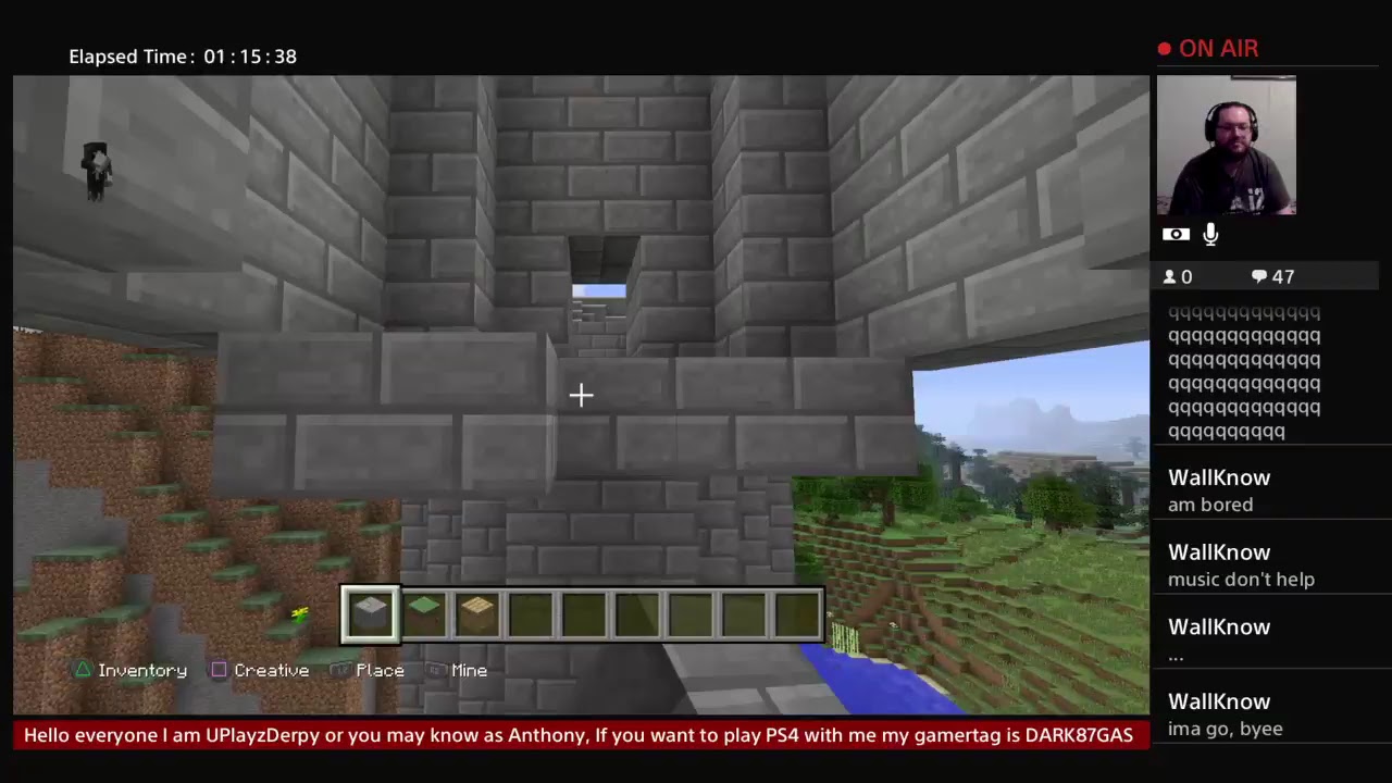 Minecraft: upside-down Pyramid builds for the base Livestream - YouTube