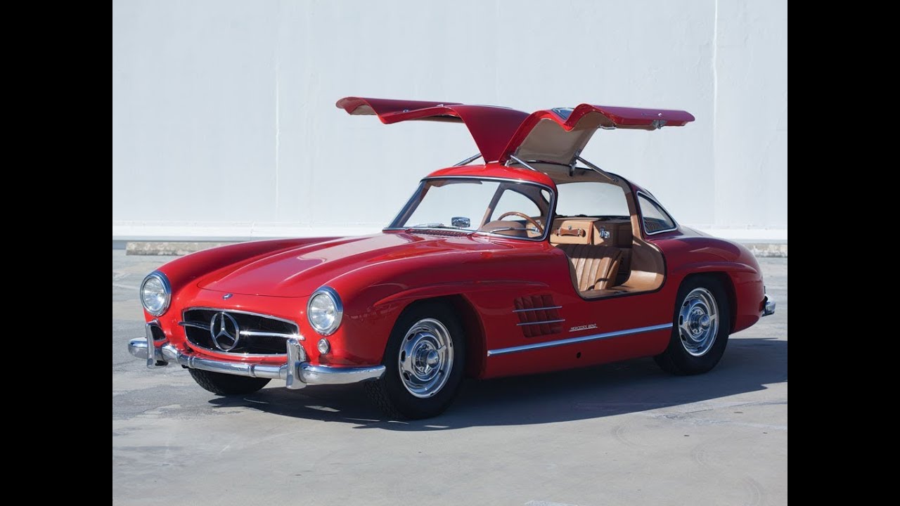 $1,265,000! 1955 Mercedes Benz 300SL Gullwing - YouTube