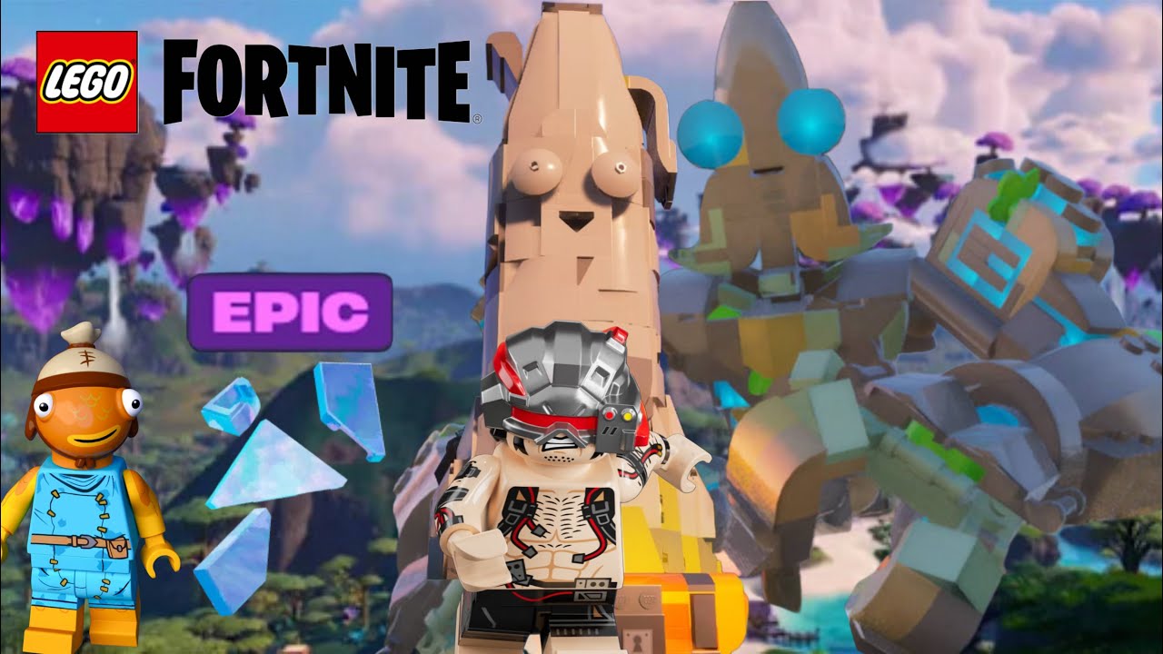 LEGO FORTNITE LOST ISLES PEELY GOLEM! #legofortnite - YouTube