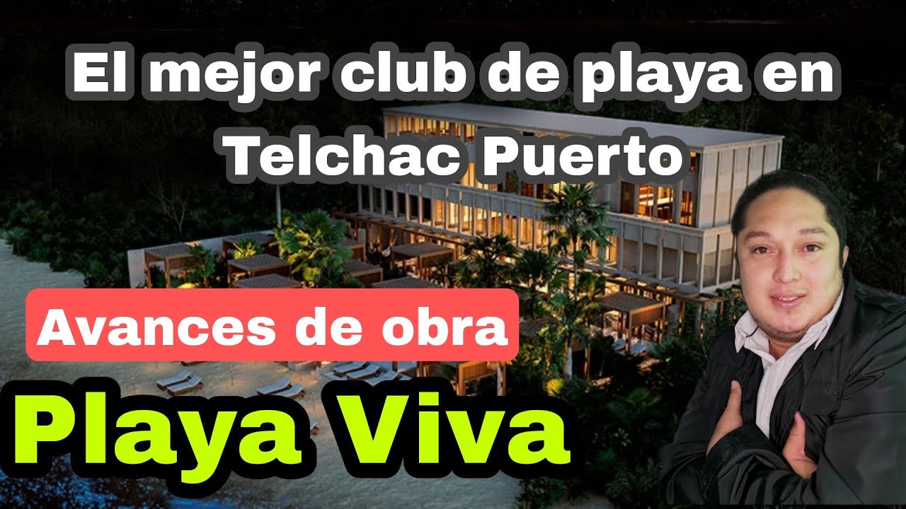 El mejor Club de Playa en Telchac Puerto || PLAYA VIVA - YouTube