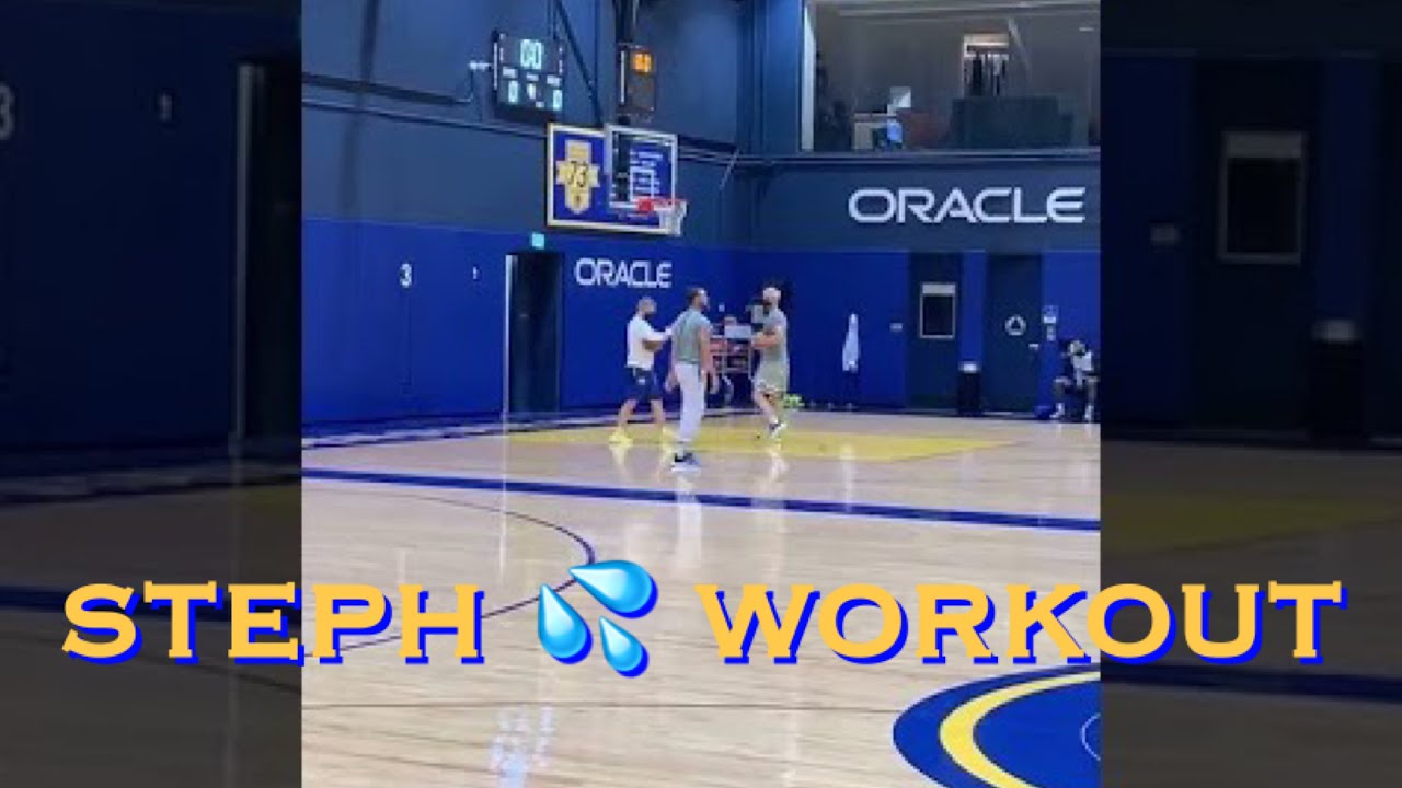 📺 Stephen Curry workout snippet from our IG Live at Warriors practice ...