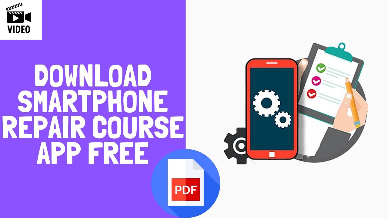 Smartphone Repair Course App - YouTube