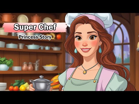 Super Chef Princess | Bedtime Stories | Kids Hut Animated Stories ...