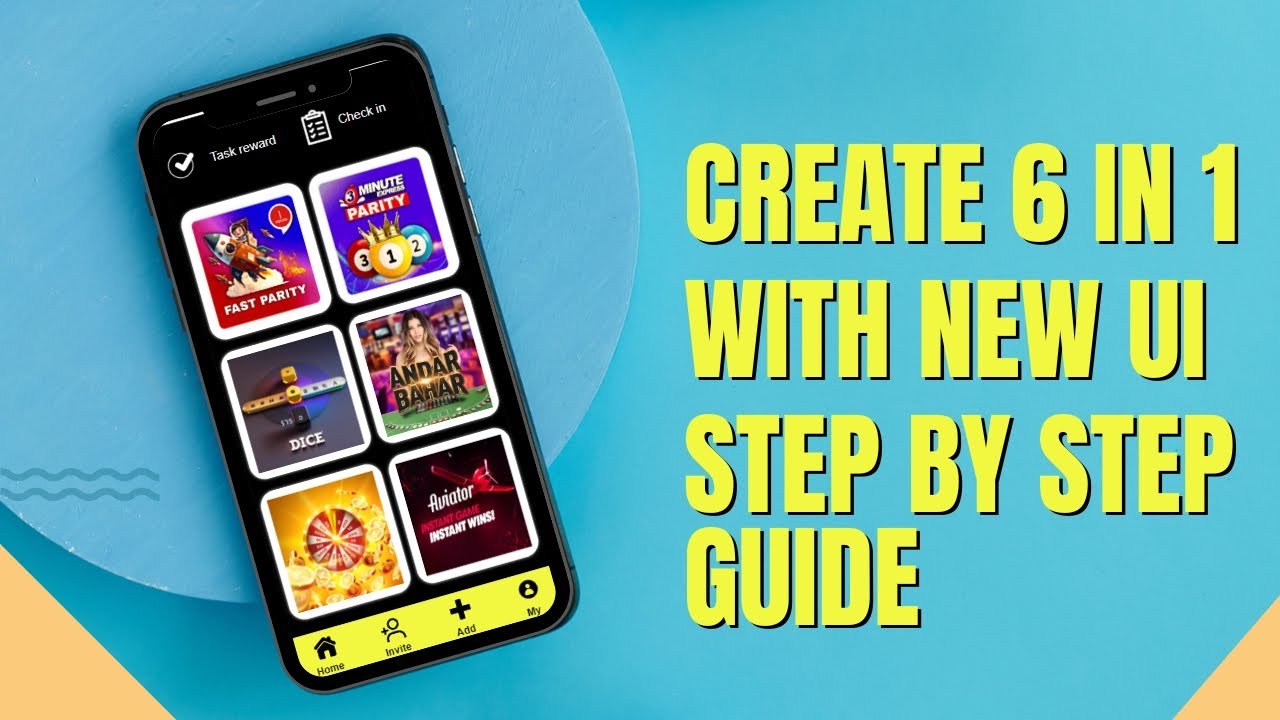 Create 6 in 1 Game With New UI Step by Step Guide | MYCODE - YouTube