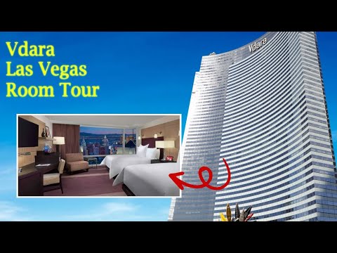 Vdara Hotel and Spa Las Vegas: Studio Two Queen Room Tour 🇺🇲 - YouTube
