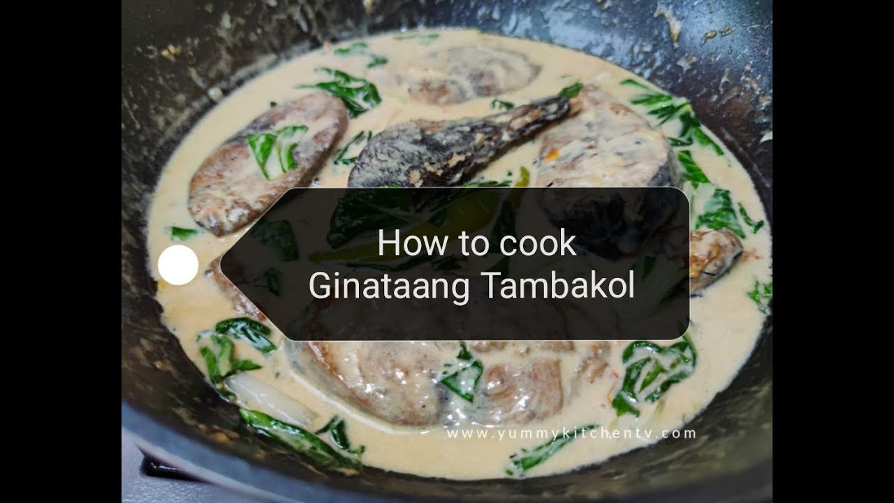 How to cook Ginataang Tambakol - YouTube