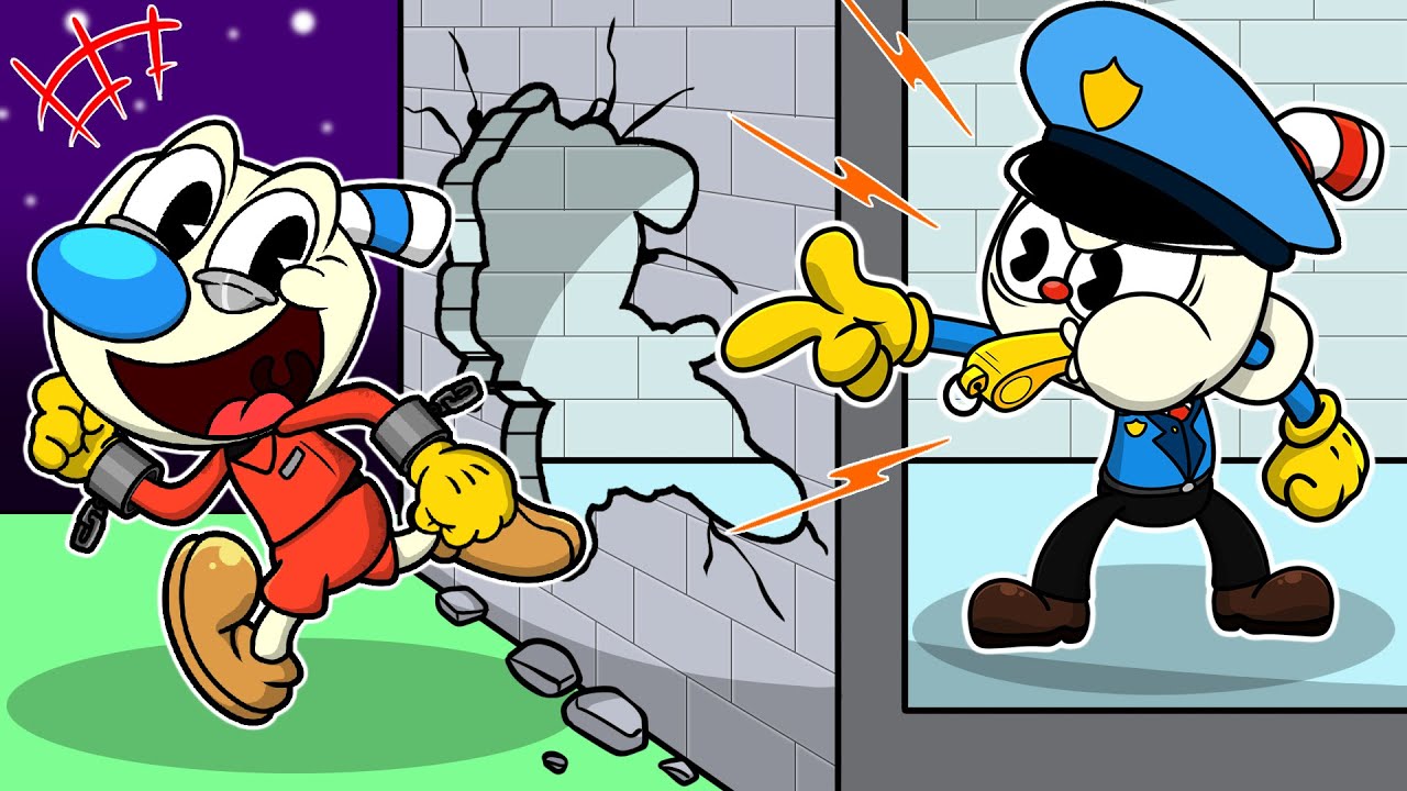 Mugman Escaped From Prison | Cuphead DLC Animation - YouTube