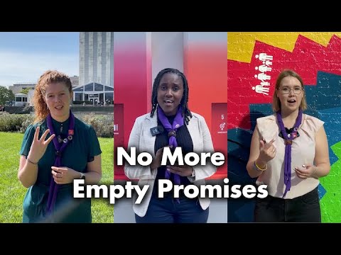 No Nore Empty Promises: A Message From Scouts at the UN - YouTube