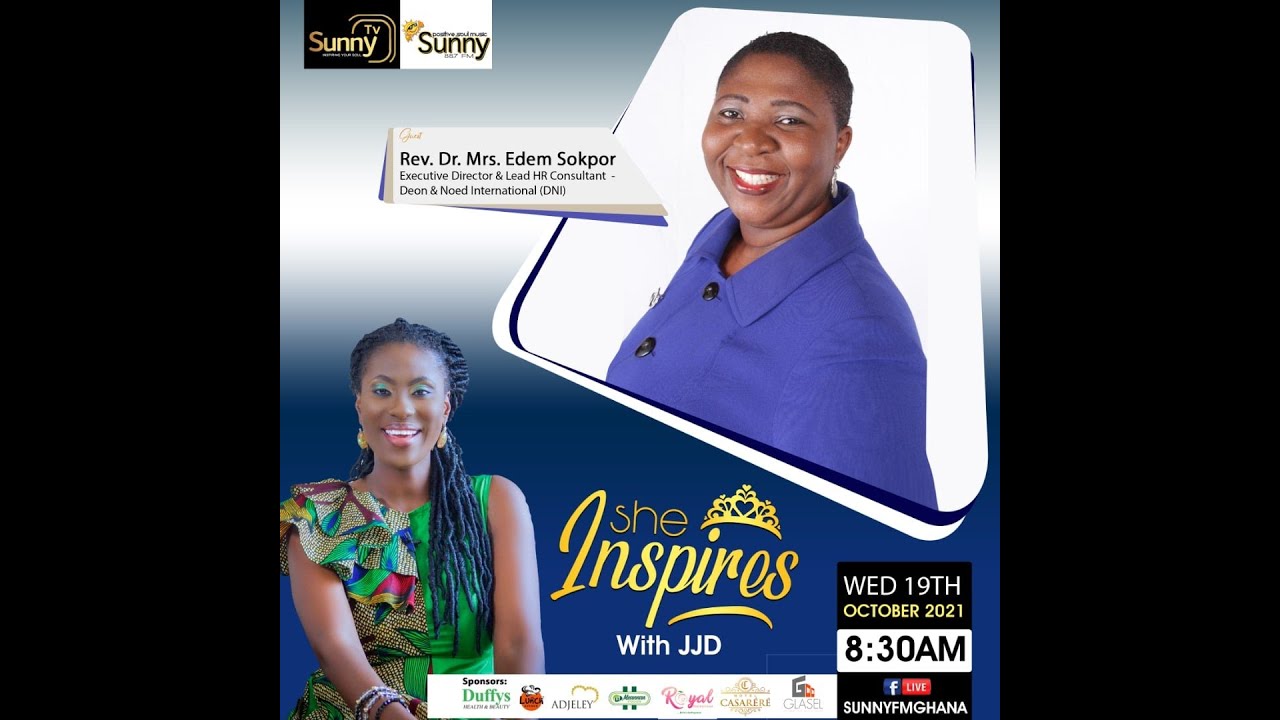 #SheInspires with Rev. Dr. Mrs. Edem Sorkpor - YouTube