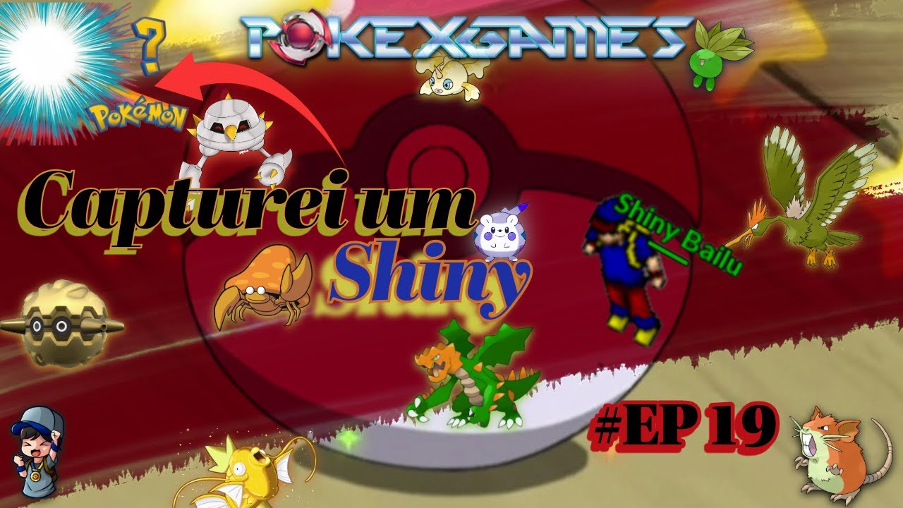 PxG: CAPTUREI O MEU PRIMEIRO SHINY DA SERIE QUE VALE MILHÕES!!! ( Lv1 ...