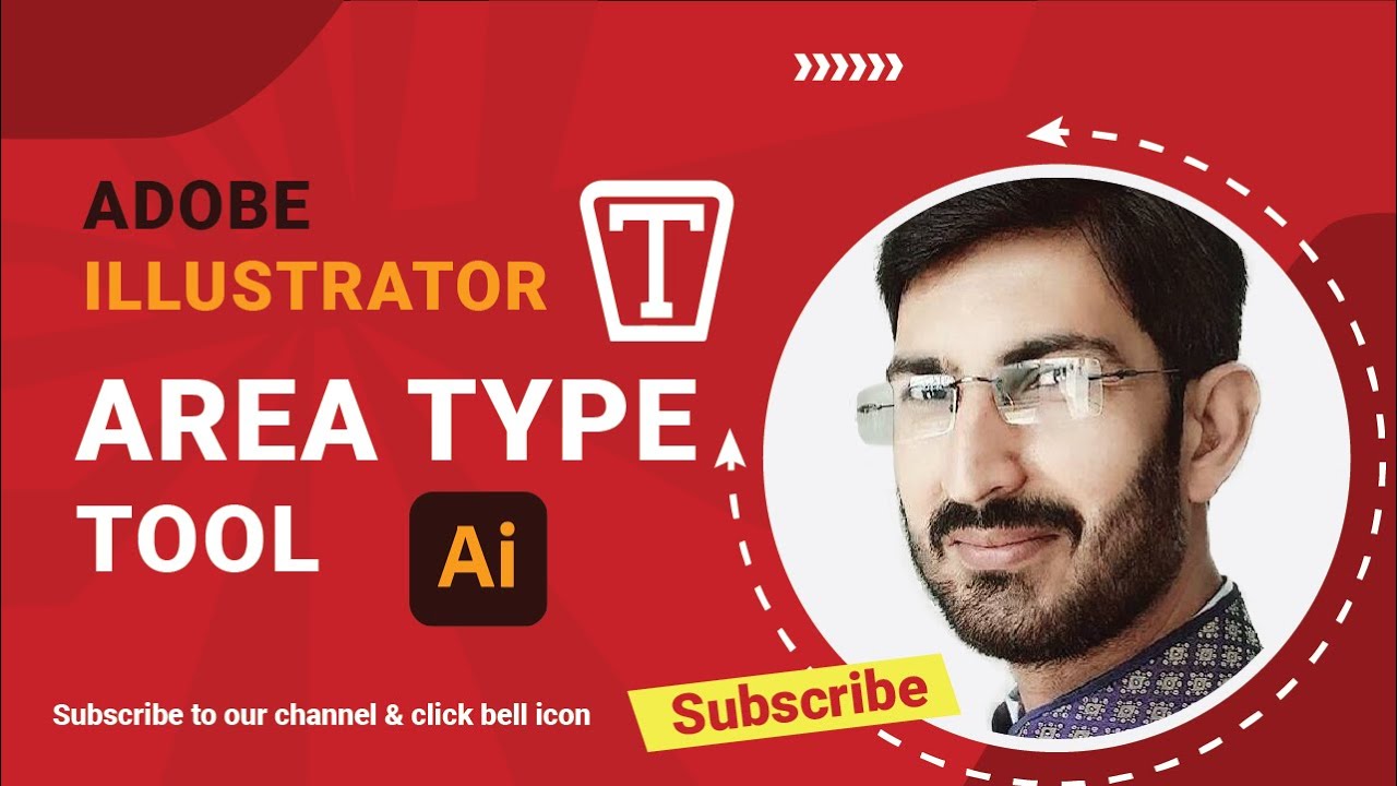 Area Type Tool Adobe Illustrator 22 - YouTube
