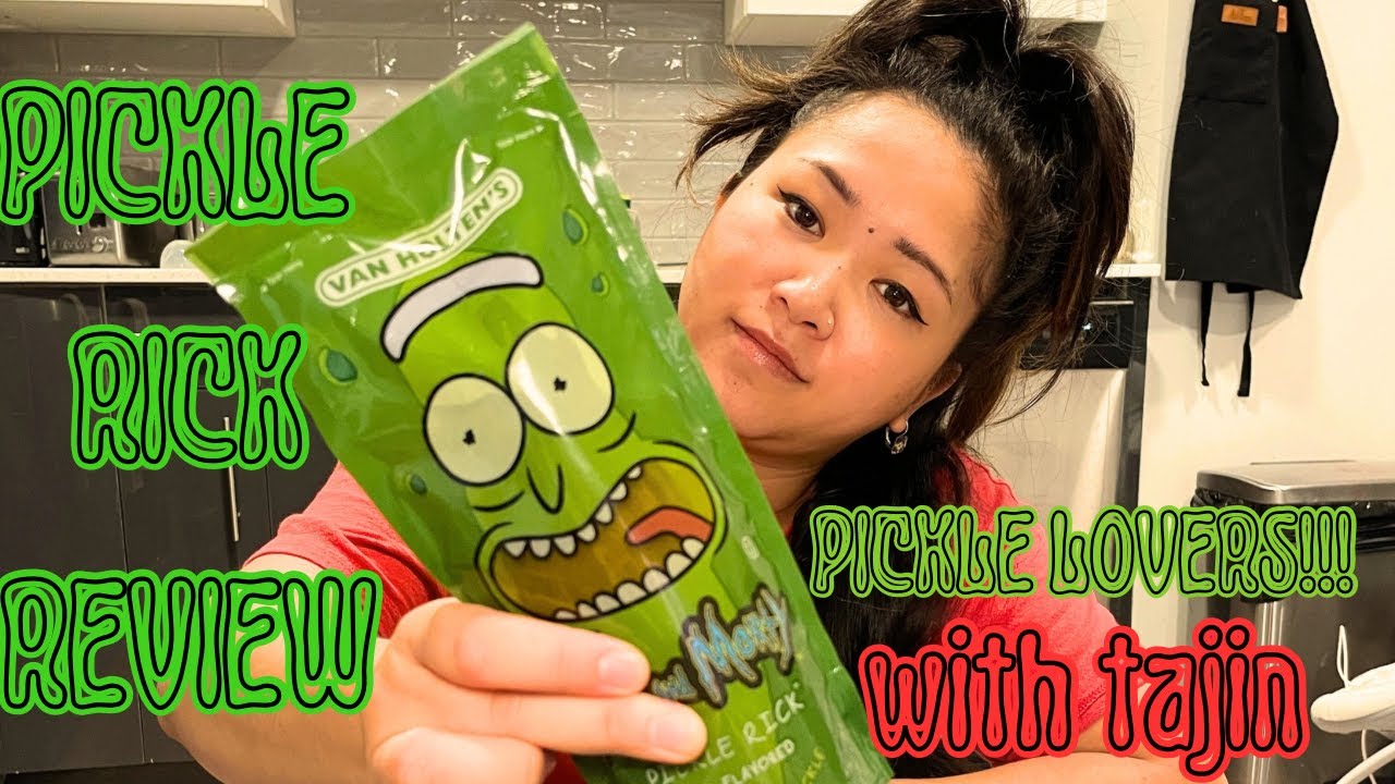 PICKLE REVIEW VAN HOLTENS | PICKLE RICK WITH TAJIN - YouTube