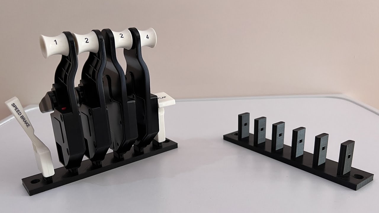 Lever/Handles Stand for Honeycomb Bravo Throttle Quadrant, Thrust Lever ...