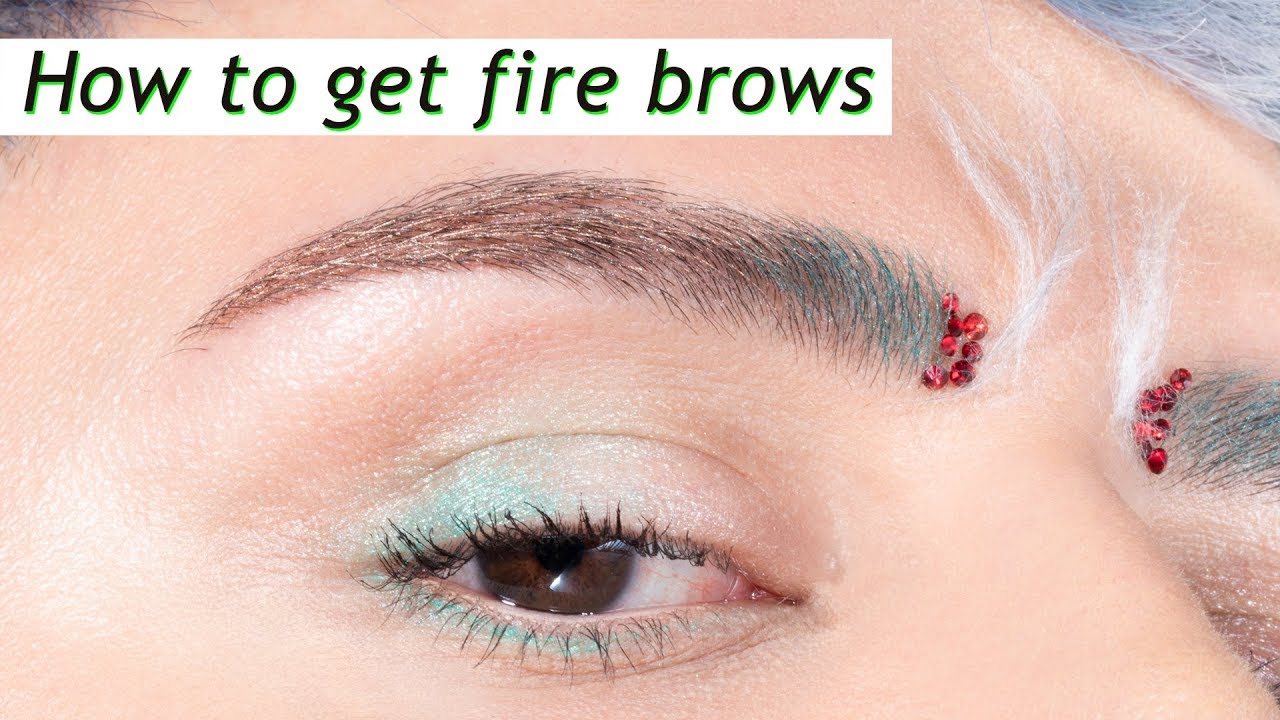 MILK MAKEUP | HOW TO GET: FIRE BROWS 🔥 - YouTube