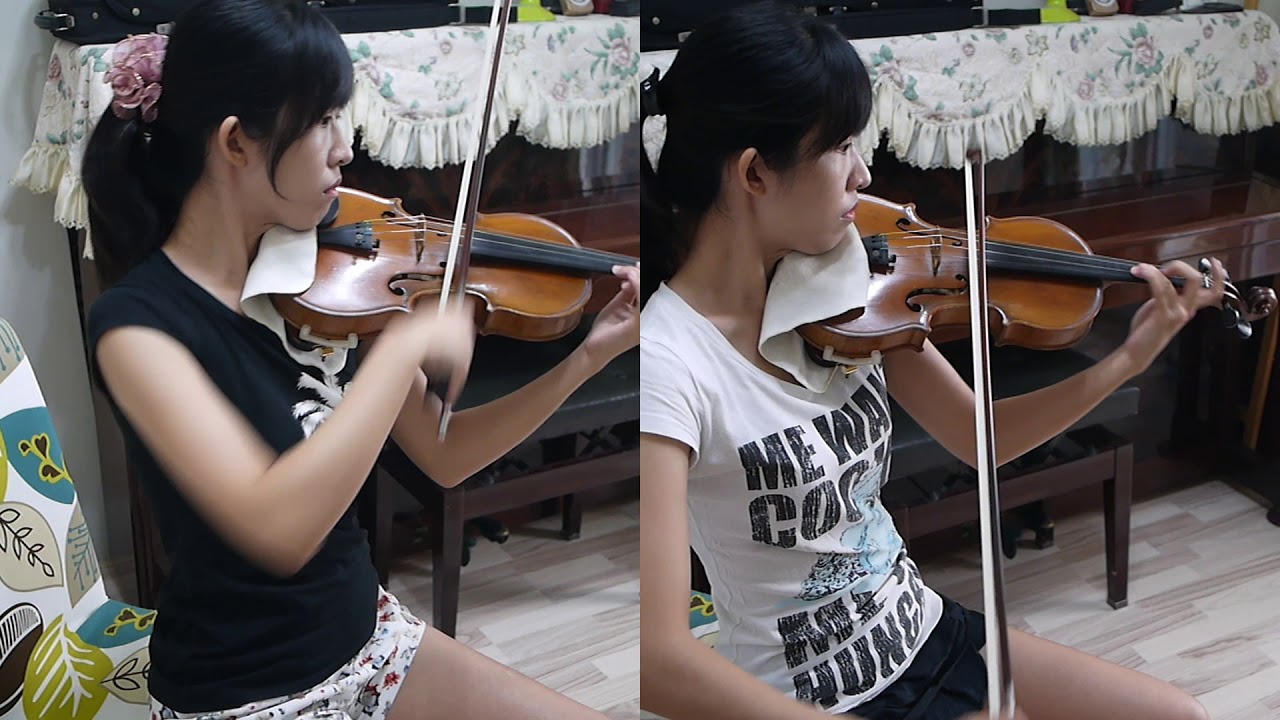 張學友 流星下的願 雙小提琴與鋼琴 Violin＆Piano | Carol Lin＆Louis Liao - YouTube