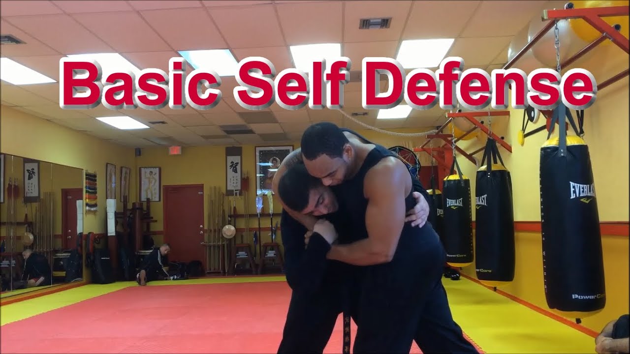 Basic Self Defense Against a Head Lock - YouTube