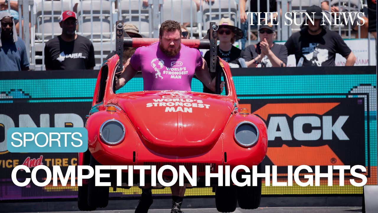 Watch Highlights From World's Strongest Man Competition In Myrtle Beach ...