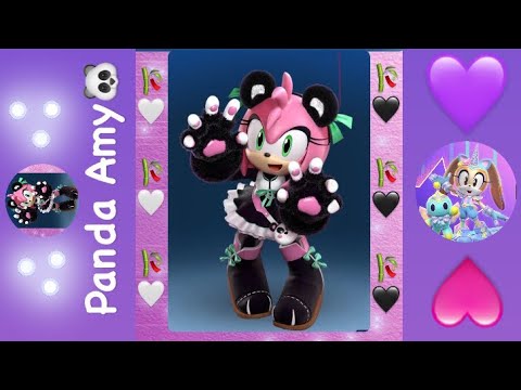Panda Amy🐼! So Kawaii!💖Sonic Forces Speed Battle Gameplay - YouTube