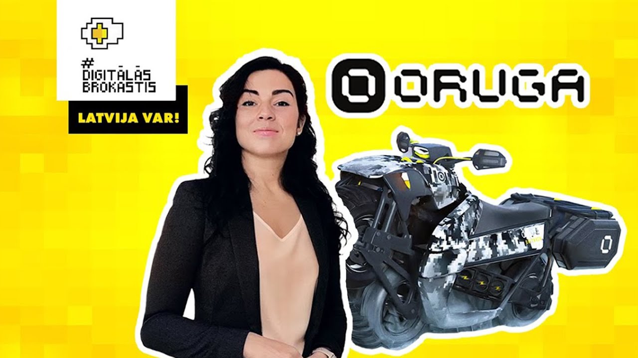 #LatvijaVar: "Oruga" kāpurķēžu motocikls "Unitrack" | #DigitālāsBrokastis - YouTube