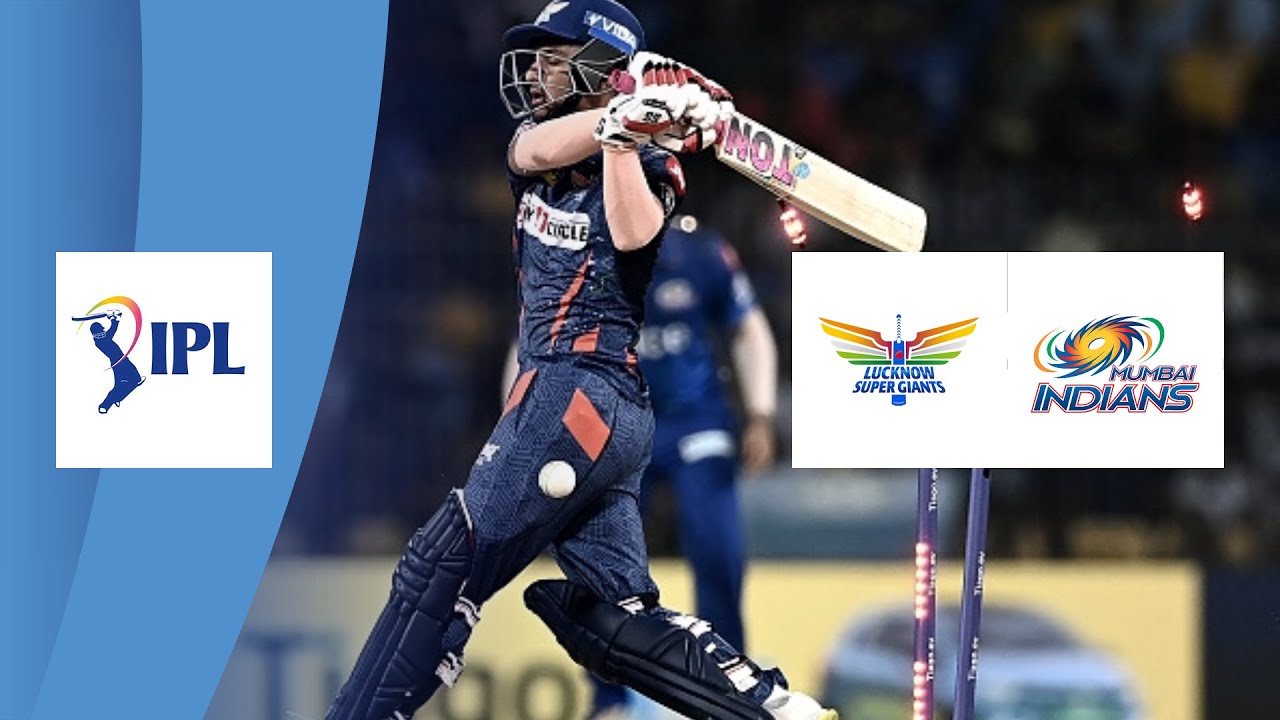 Winner Takes ALL! | IPL Highlights: Lucknow Super Giants vs. Mumbai ...