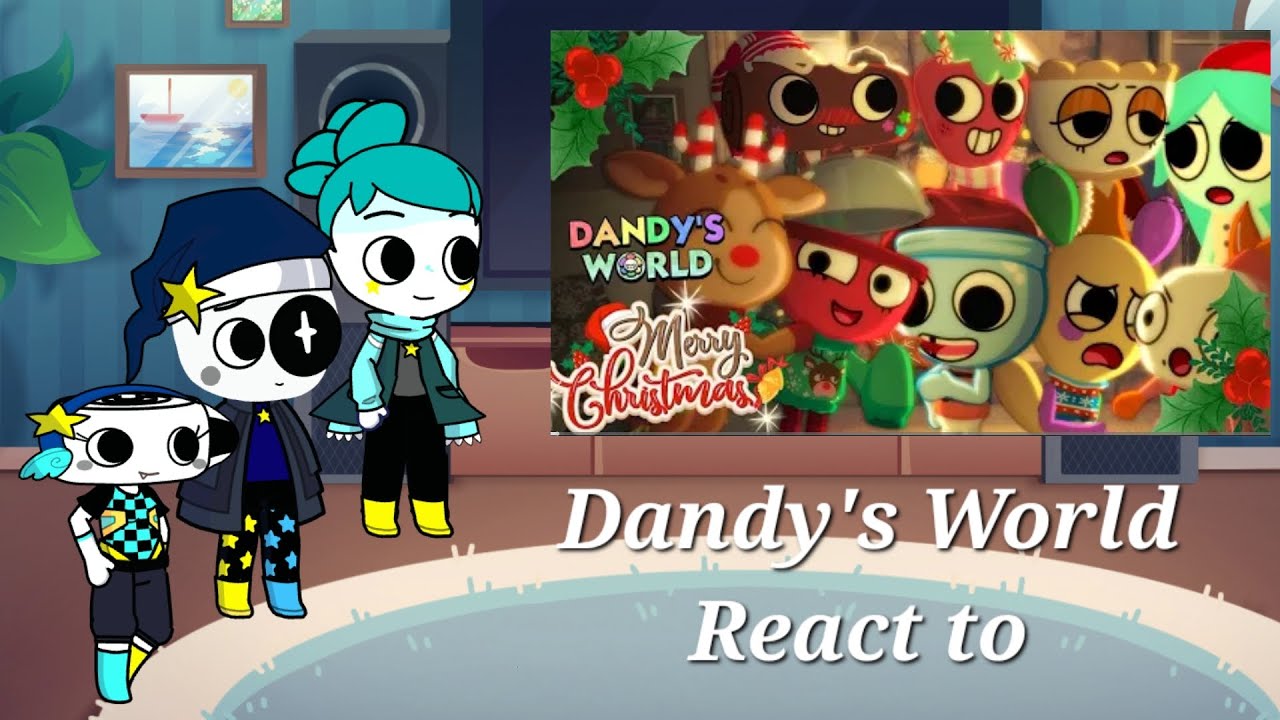Dandy's World React to Secret Santa - YouTube