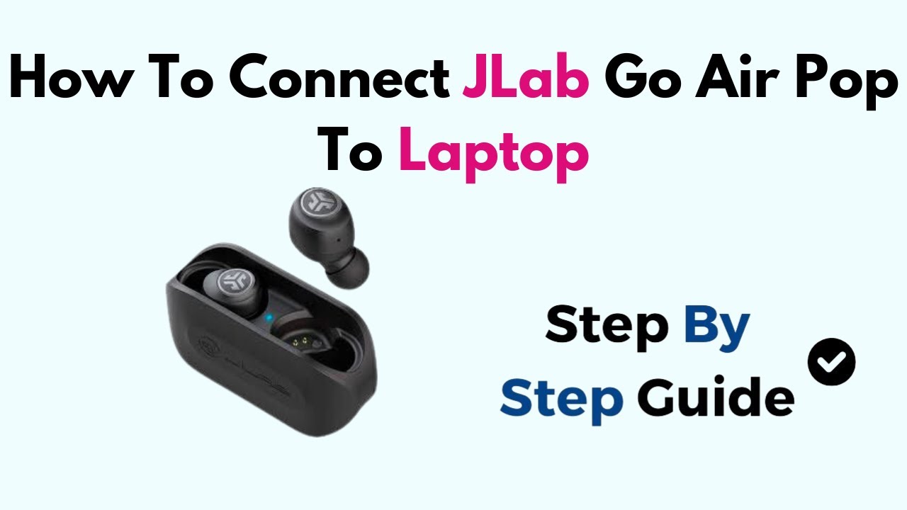 How To Connect JLab Go Air Pop To Laptop - YouTube