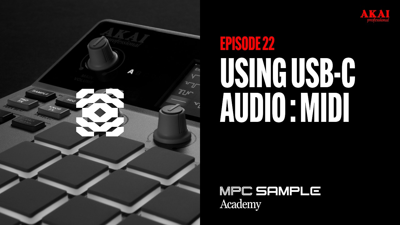Getting Started with MPC Sample | Using USB-C Audio and MIDI - YouTube