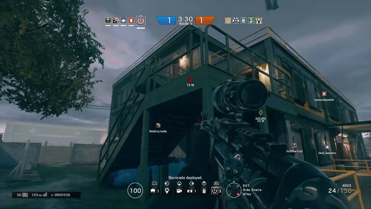 Rainbow Six Siege [Thatcher's Knife Cam] - YouTube