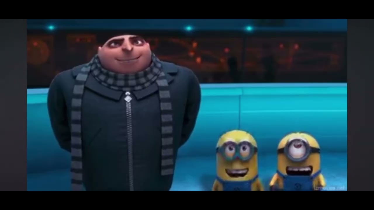 Despicable Me 2 2013 Shot The Bunny’s Butt/Gru Stuart and Dave Got ...