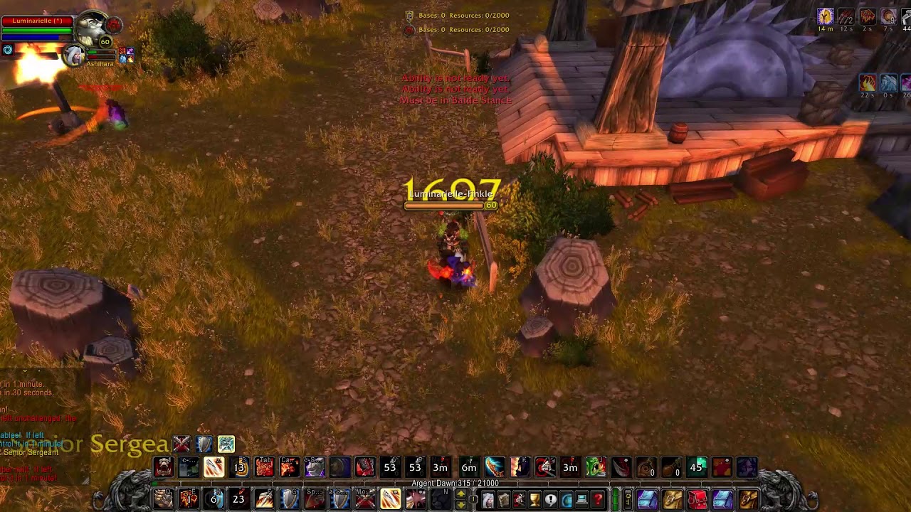 WOW Classic Rank 14 furry warrior Diamond Flask healing or how to solo ...