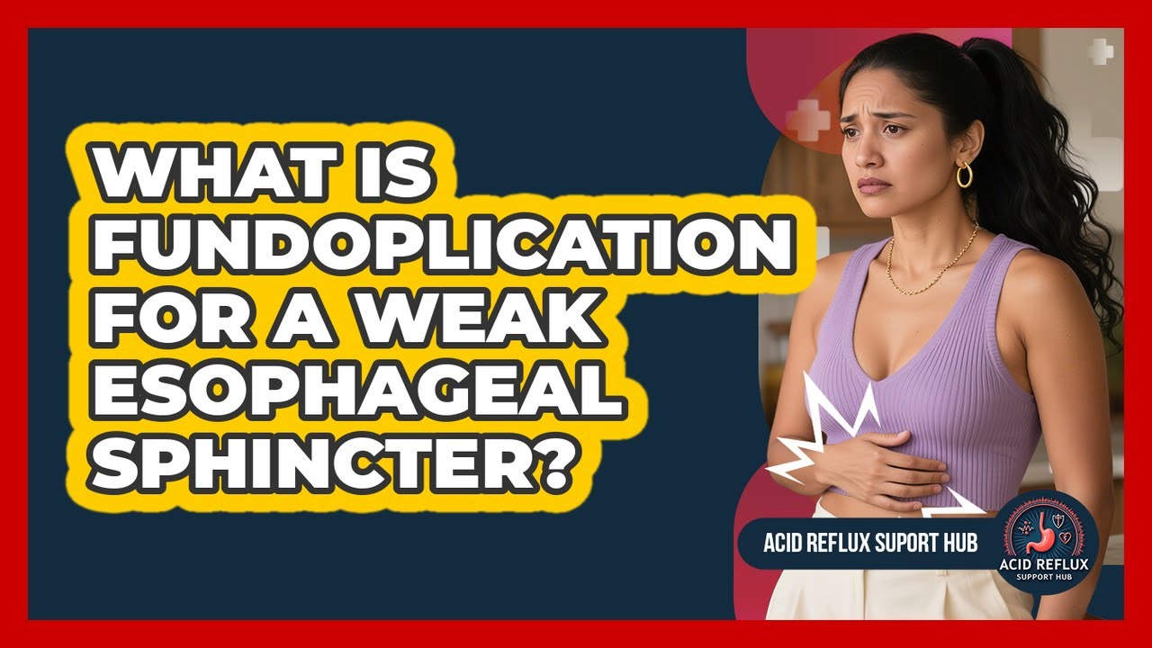What Is Fundoplication For A Weak Esophageal Sphincter? - Acid Reflux ...