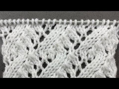 Ajurlu mevsimlik örgüler yapabileceğimiz şahane bir model 