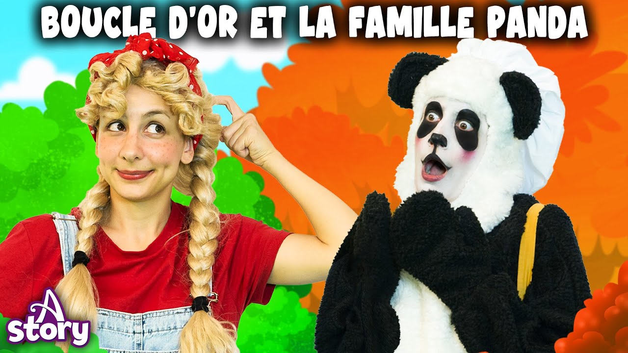 Boucle d'Or et la Famille Panda - A Story French - YouTube