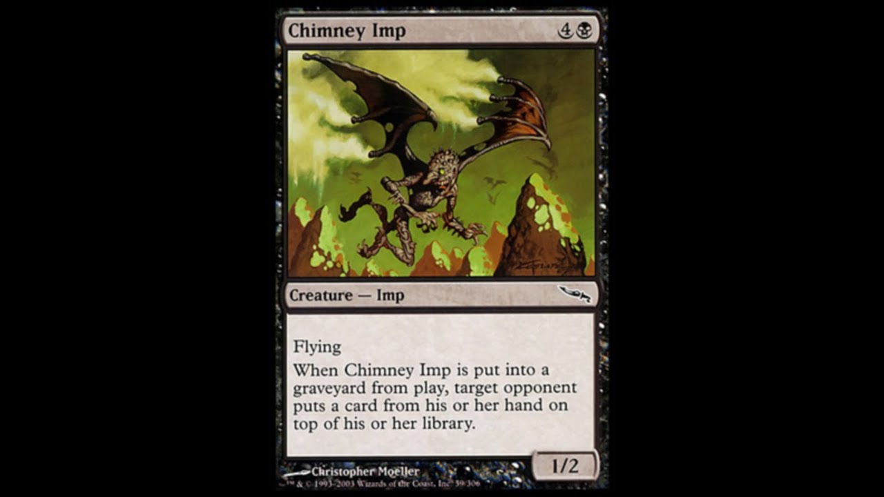 Angry Magic Card Nerd Ep. 2- Chimney Imp Review - YouTube