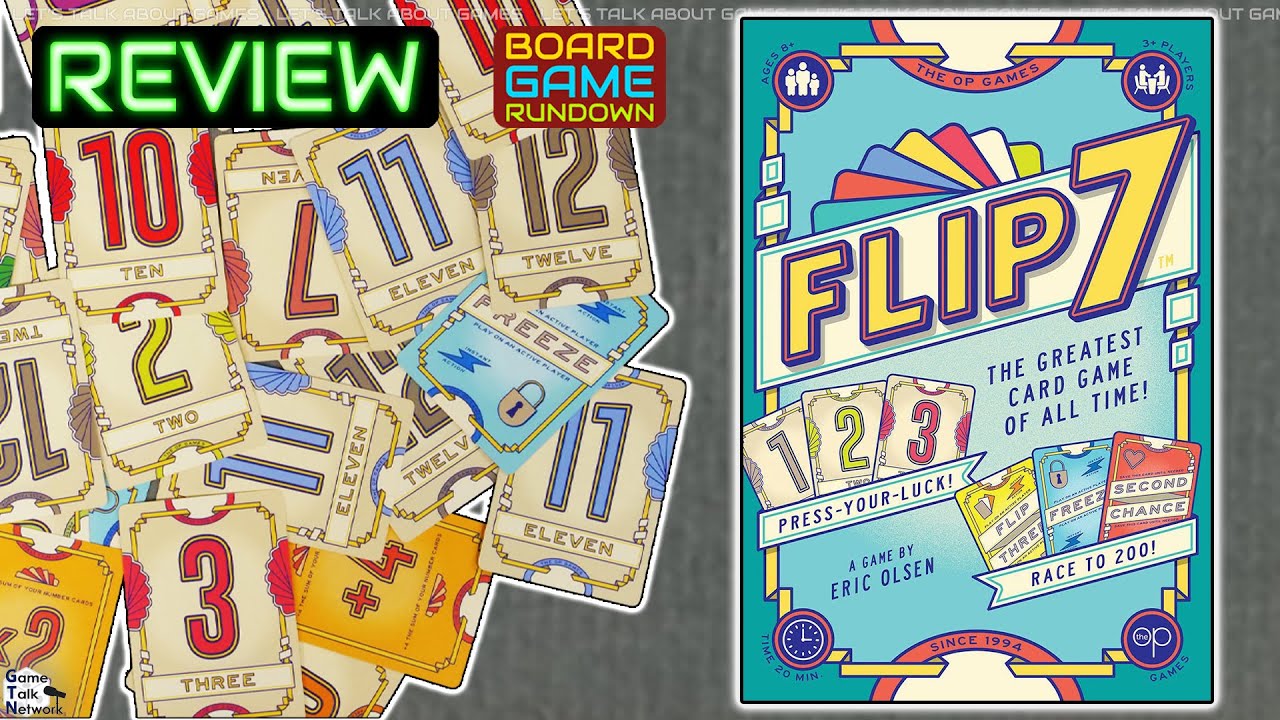 Flip 7 REVIEW | This game is Flippin' AWESOME!! - YouTube