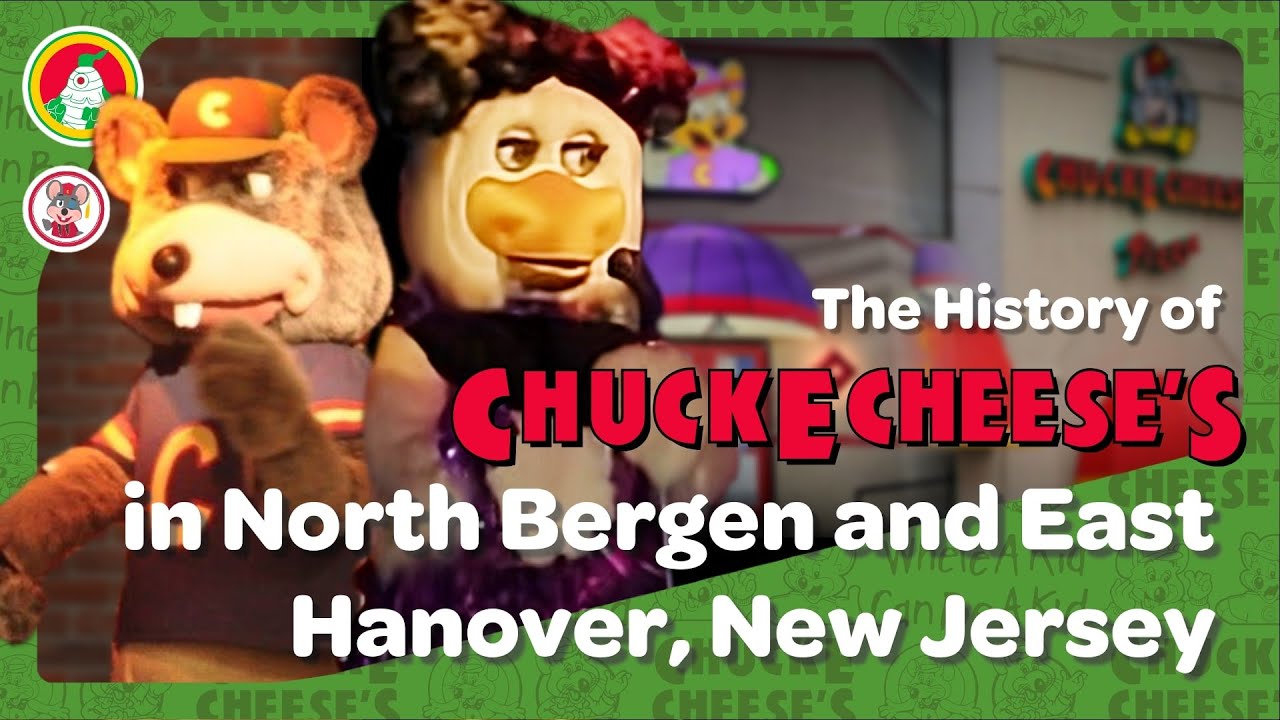 The History of Chuck E. Cheese in North Bergen & East Hanover, New ...