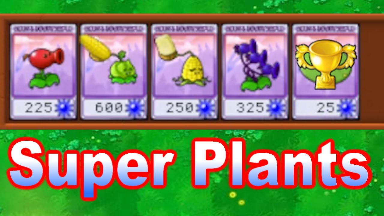 Plants Vs. Zombies 1 - Discover New Super Plants - PVZ HARD MODE MOD ...