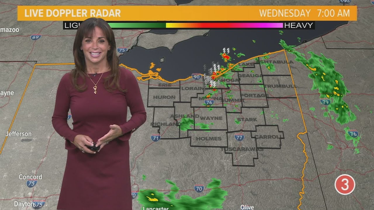 Wednesday's extended Cleveland weather forecast: Stormy day in ...