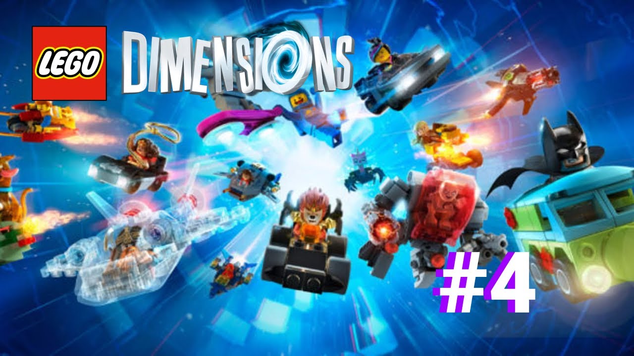 LEVEL PACKS! LEGO DIMENSIONS -100% WALKTROUGH- PART 4 - YouTube