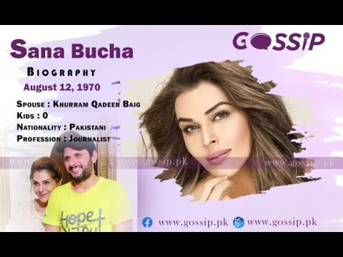 Sana Bucha Biography, Age, Education, Family, Sisters, Brother, Husband ...