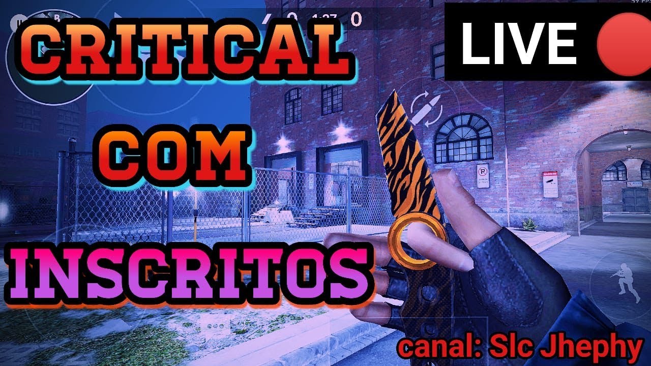 🔴LIVE CRITICAL OPS - UPANDO PASS PRA KARAMBIT - YouTube