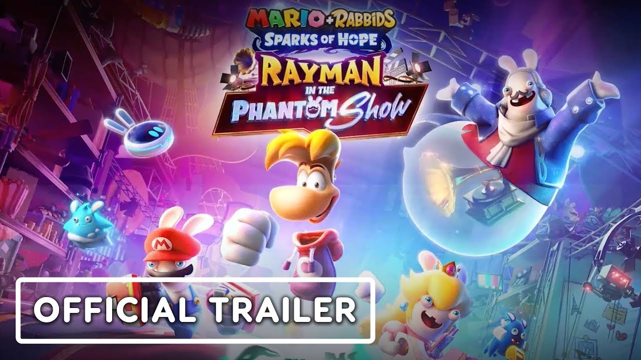 Mario + Rabbids Sparks of Hope - Official Rayman in the Phantom Show ...