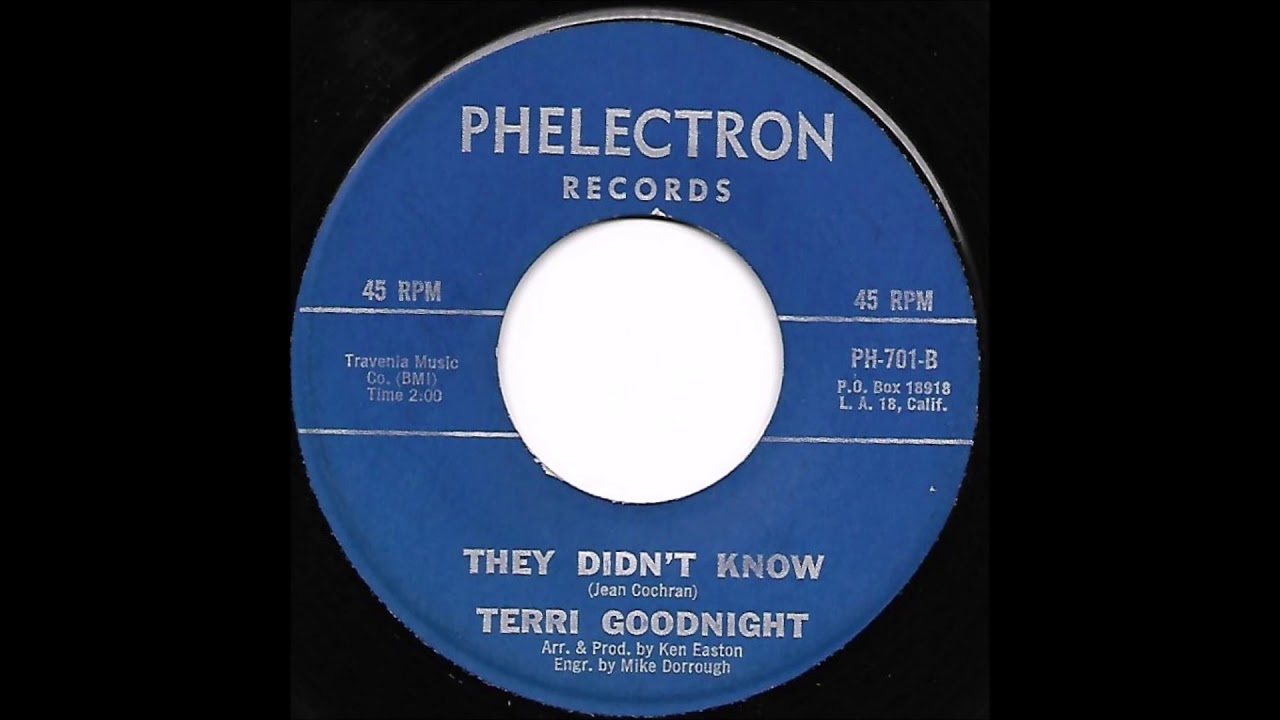 Terri Goodnight They Didn't Know - YouTube