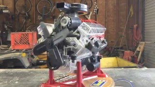 build your own mini v8 engine - Woodworking Challenge