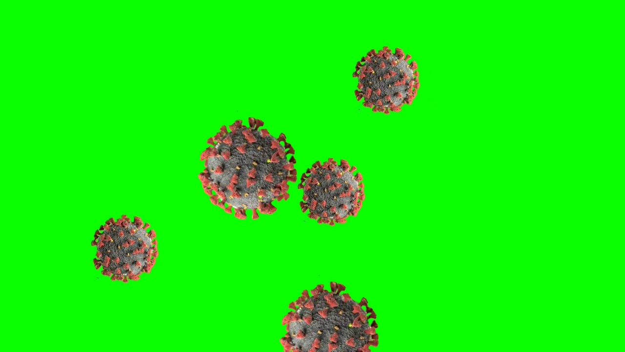 Corona virus green screen - YouTube