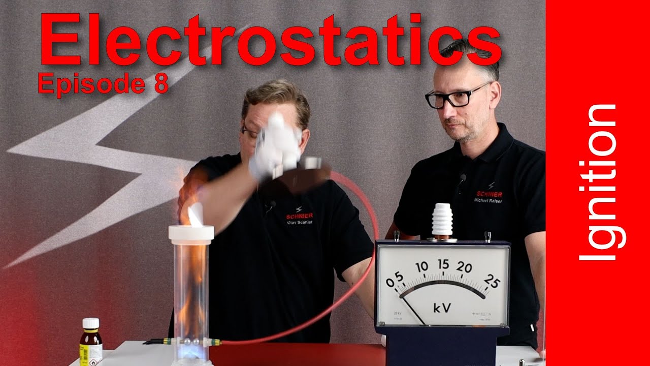 Basics of electrostatics - Episode 8: Ignition by electric charge ...