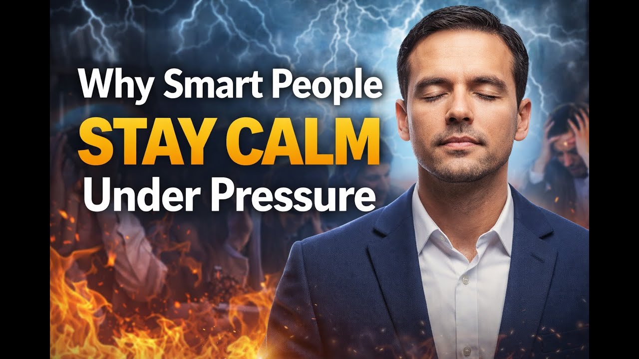 Why Smart People Stay Calm Under Pressure | Master Your Mindset - YouTube
