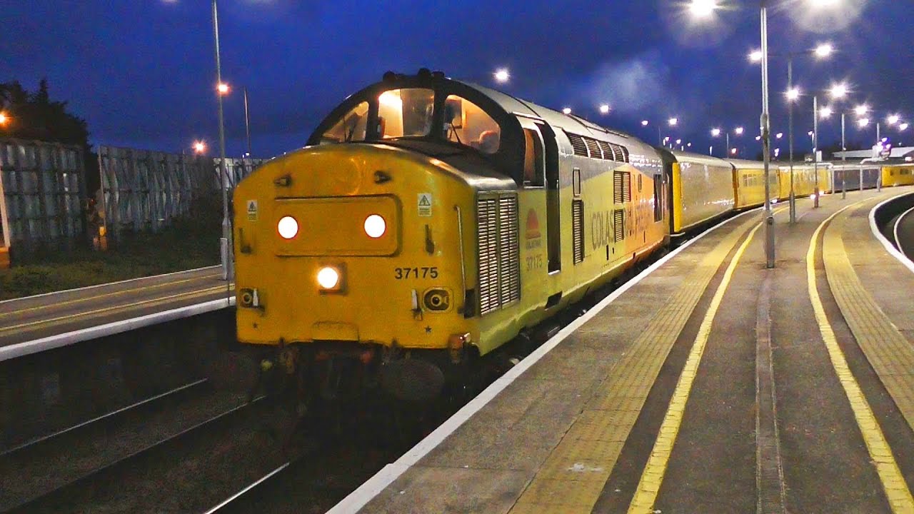37175 & DBSO 9708 3Q72 Norwich TC-Colchester UTU Test Train 03/06/2020 ...
